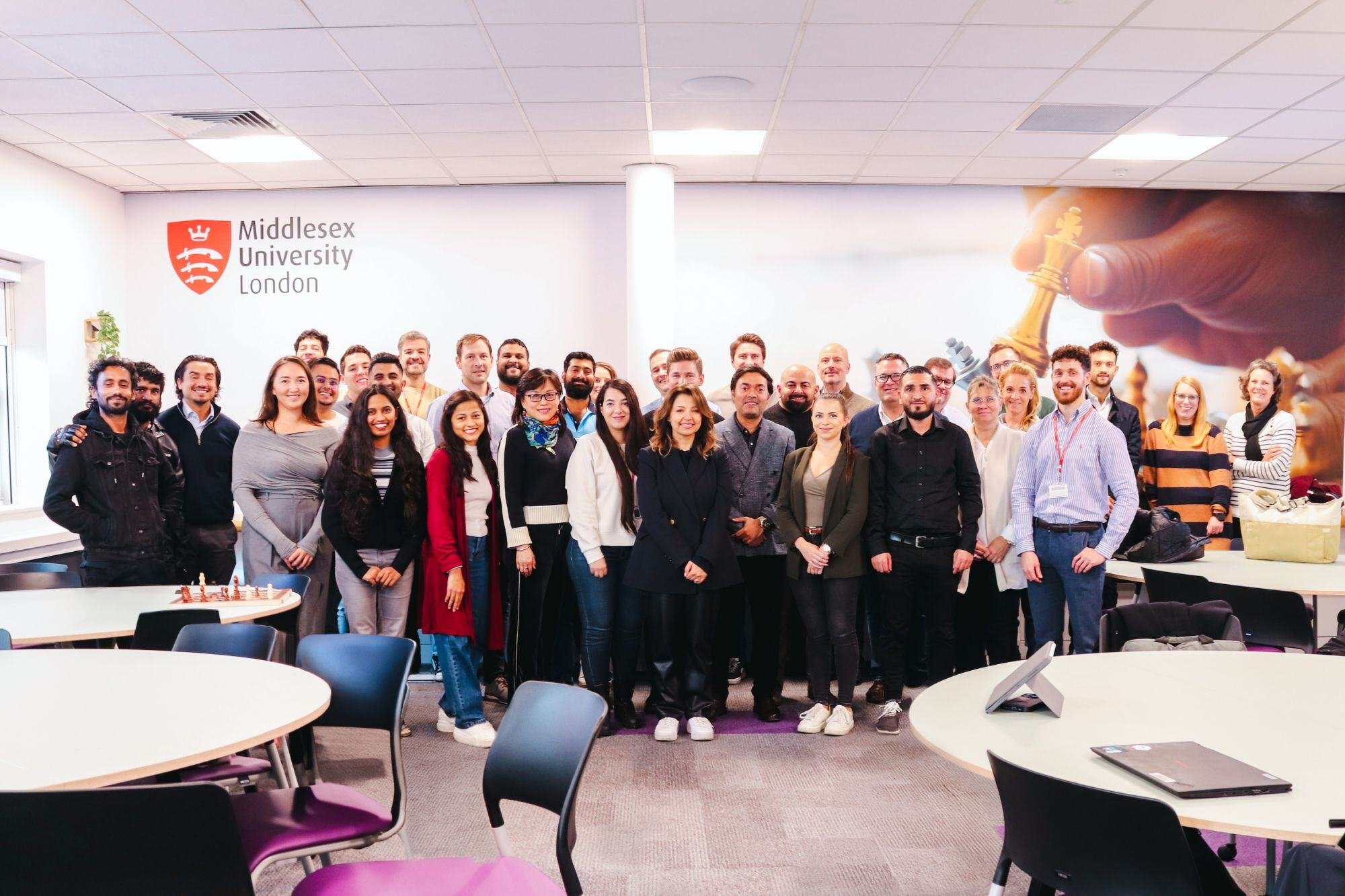 KMU Akademie: Studierende besuchen Middlesex University
